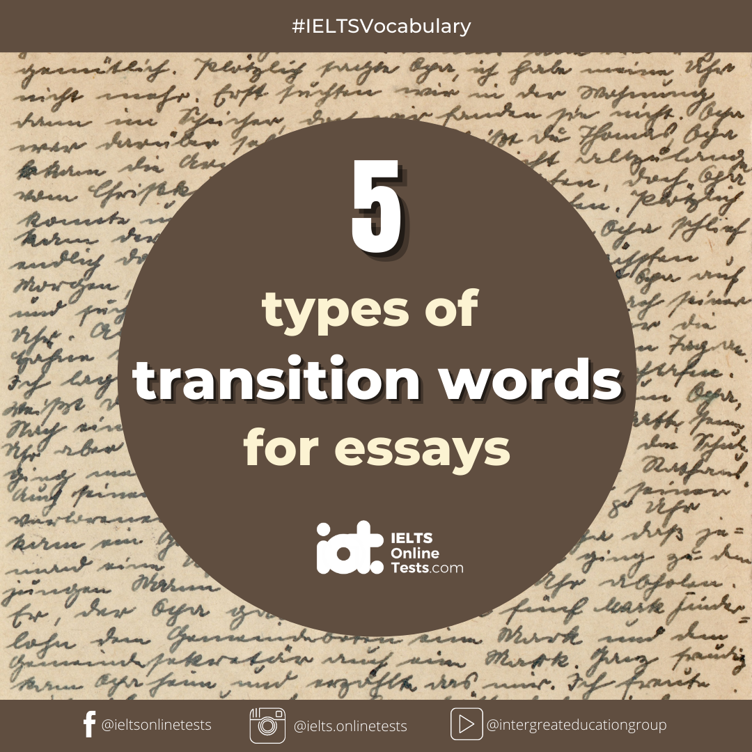 Transition Words And Definitions Transition Words For Essays
