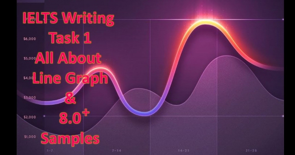 How to Do Line Graph Type of Question in IELTS Writing task 1? | IELTS ...
