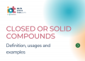 Hyphenated Noun Compounds | IELTS Online Tests